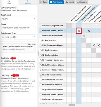 Traceability Matrix Overview